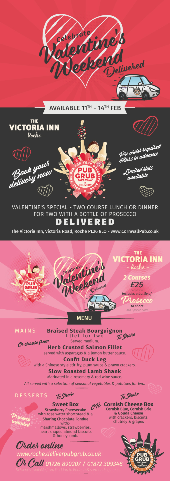 VALENTINES MENU - The Victoria Inn